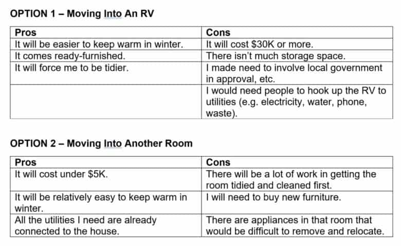 The Pros And Cons Of Evaluating Pros And Cons - Self Help Nirvana The Pros And Cons Of Evaluating Pros And Cons - Self Help Nirvana